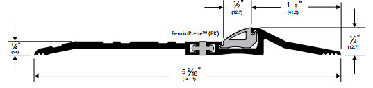 Pemko 273x292AFGPK 42 in Mill Finish Aluminum Commercial Latching Panic ...