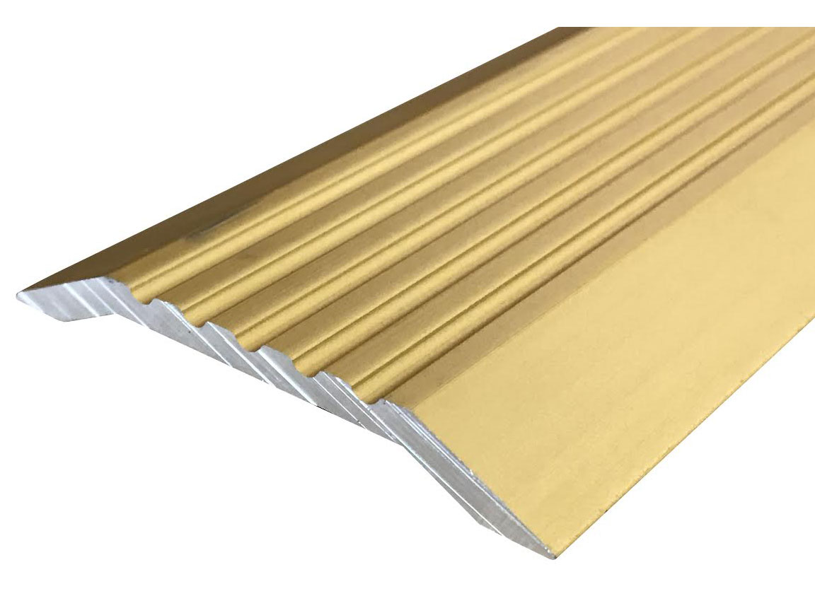 Pemko 166G 66" Gold Anodized Aluminum Commercial Saddle Threshold