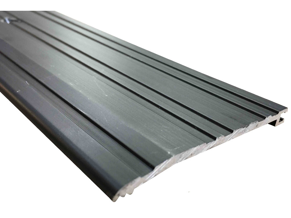 Pemko 273D 30" Dark Bronze Anodized Aluminum Half Saddle Threshold