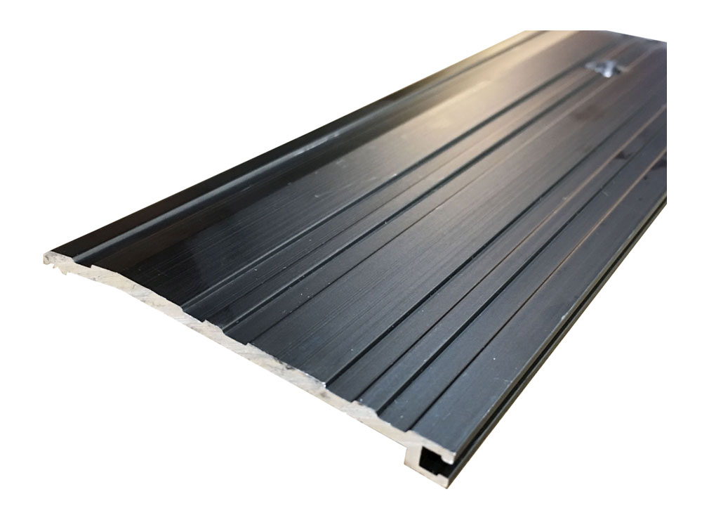 Pemko 273D 60" Dark Bronze Anodized Aluminum Half Saddle Threshold