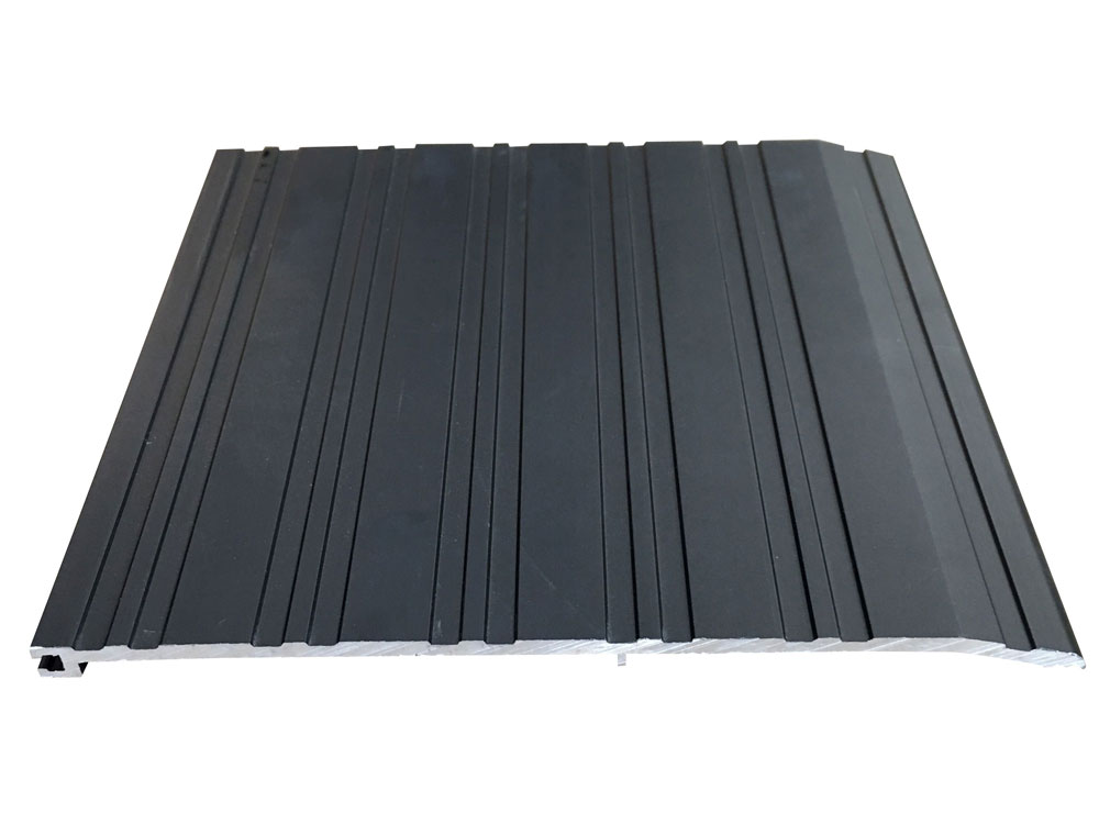 Pemko 2746D 72" Dark Bronze Anodized Aluminum Half Saddle Threshold