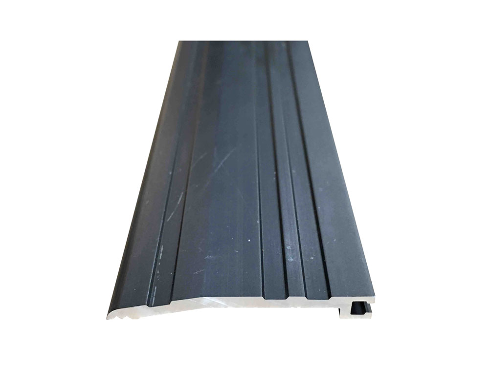 Pemko 279D 36" Dark Bronze Anodized Aluminum Half Saddle Threshold