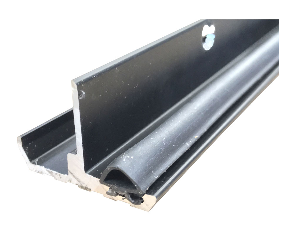 Pemko 355DS84 84" Dark Bronze Anodized "T" Astragal with Silicone insert