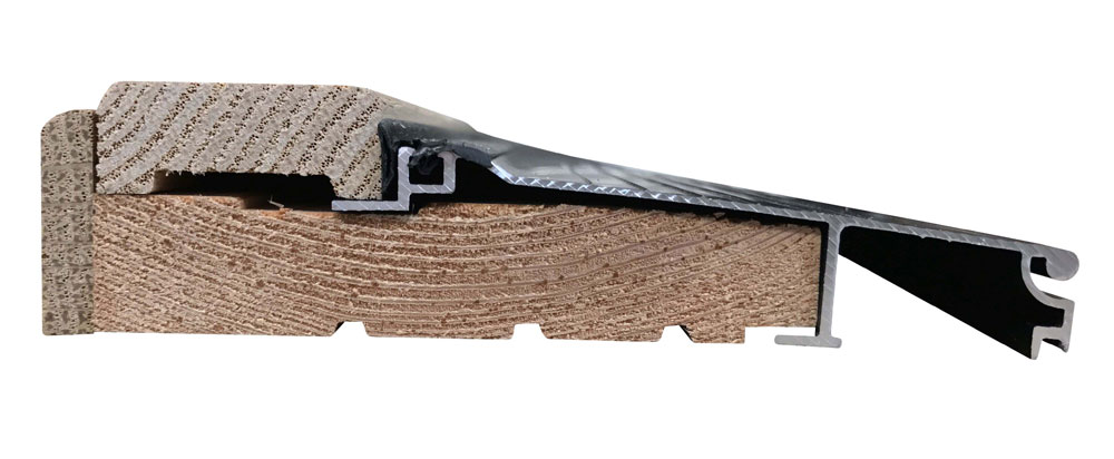 Pemko 94518DW 73.75NT Dark Bronze Anodized Aluminum Adjustable Oak Top ...