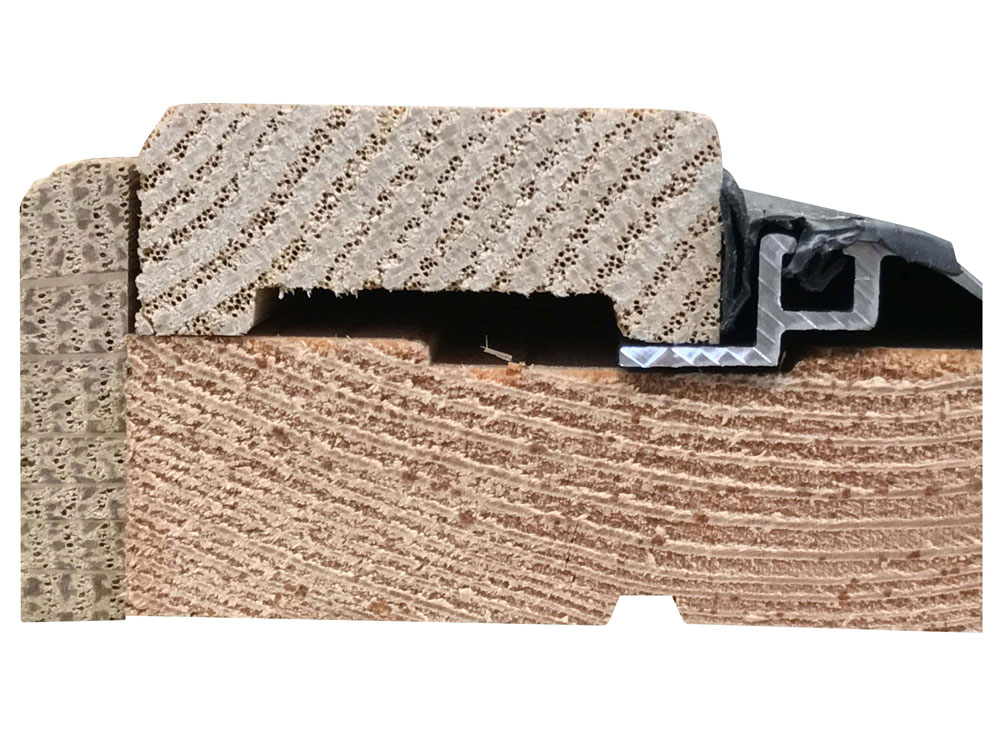 Pemko 94518DW 73.75NT Dark Bronze Anodized Aluminum Adjustable Oak Top ...