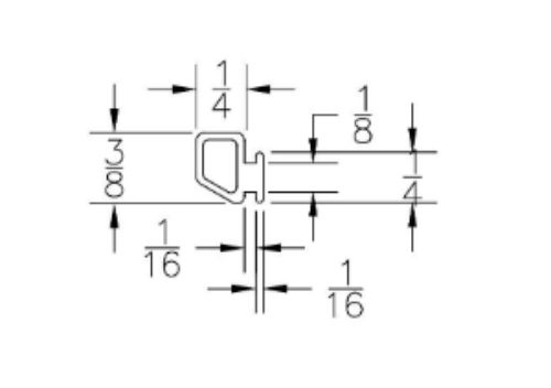 Pemko T5R1BL 12" Replacement Thermo Seal for Pemko 2001, 2005, 2006 ...