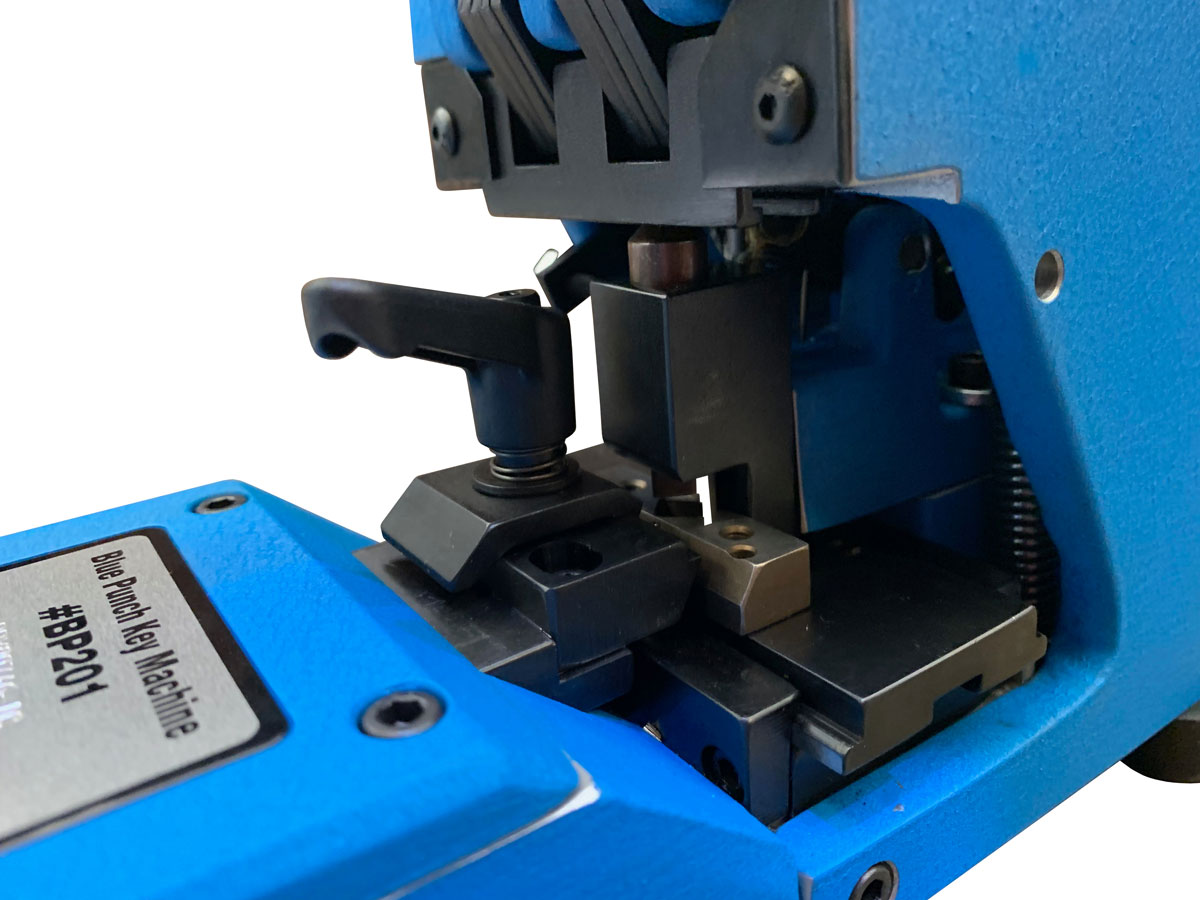 Pro-Lok BP201DE - Dexter / Master - Classic Blue Punch Key Machine