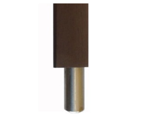 Progressive R1000 Revolving Door & Sliding Door Drop Bolt - Satin Aluminum