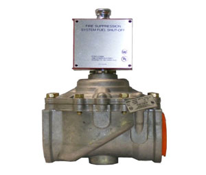 Pyro-Chem 550185 GV-250 Gas Valve - Mechanical, Direct Cable Hookup, 2 ...