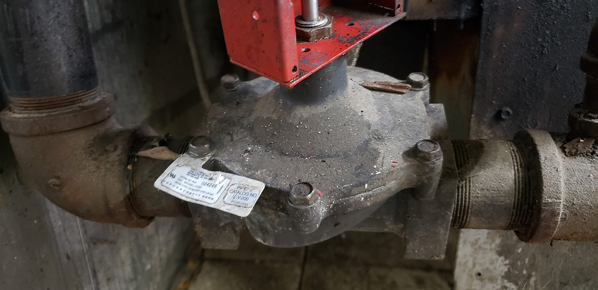 Pyro-Chem 551049 GV-200 Gas Valve - Mechanical, Direct Cable Hookup, 2 ...