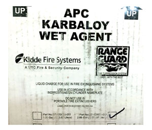 Range Guard 87-120031-001 RG-2.5G Karbaloy Wet Chemical Recharge