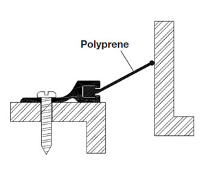 Reese 817C 54" Door Jamb Weatherstrip - Clear Anodized Aluminum ...