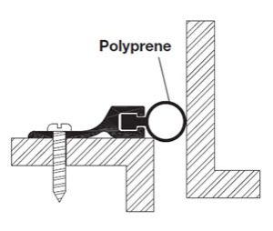 Reese 815BLK 24" Door Jamb Weatherstrip - Black Anodized Aluminum ...