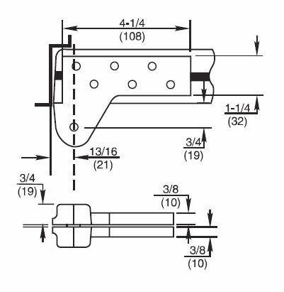 Rixson L147 Template NEW Rixson L147 613 Oil Rubbed Bronze LL Heavy ...