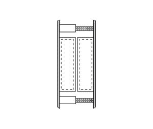 Rockwood 94P x 94L-US32DMS Satin MicroShield™ Coated Stainless Steel ...