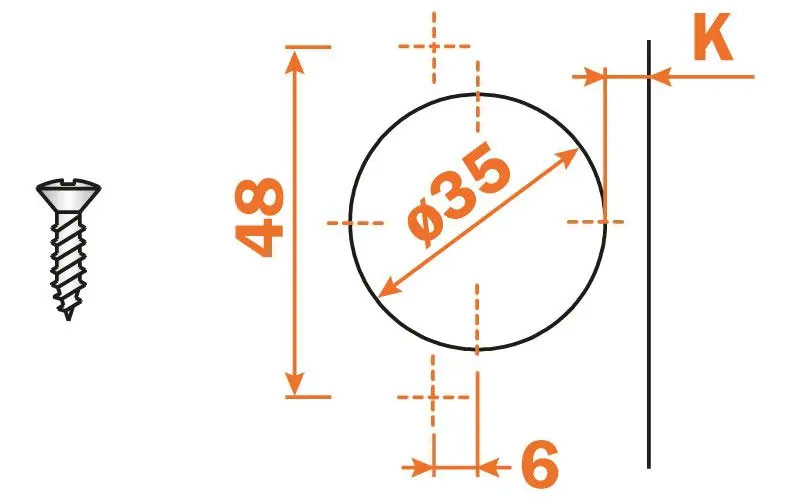 Salice America C2AKAE9 Silentia Series 200 Integrated Soft Close Full ...