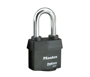 Master Lock 6127LHWO ProSeries Weather Tough Laminated Steel Rekeyable ...