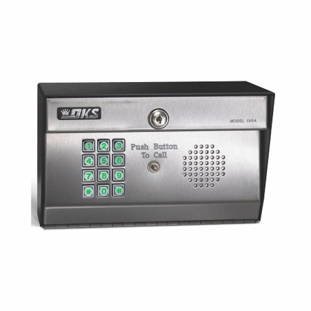 Door King 1504-086 Stand-Alone Digital Keypad with Intercom Substation ...