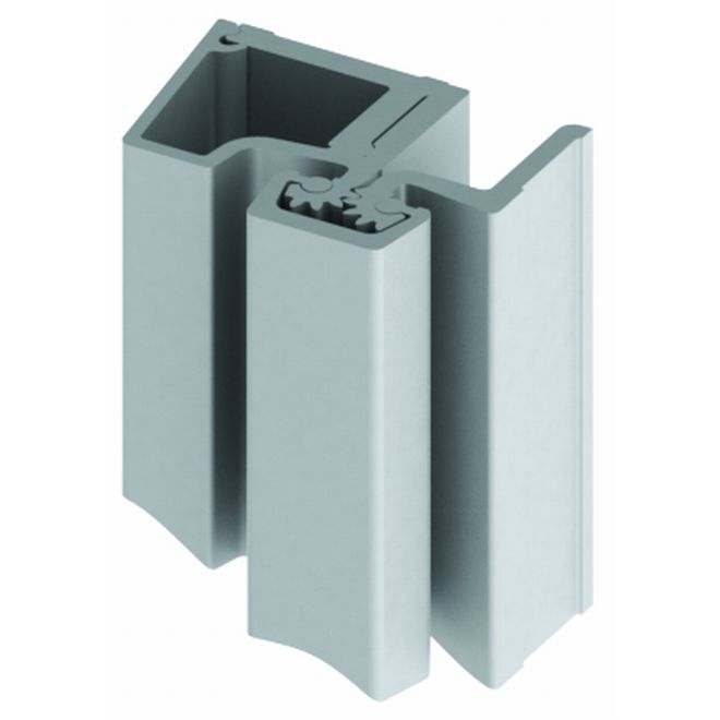 Hager 780-300HD-95-CLR Half Surface Continuous Geared Hinge, Heavy Duty ...