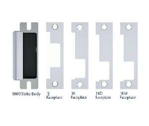 Hes 1600 CLB LMS 629 12/24VDC Electric Strike Complete Pac with Factory ...