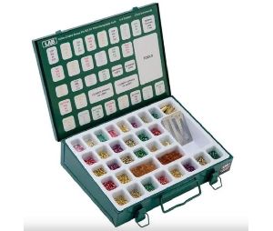 LAB BFK108 Pin Kit, A2 System SFIC Core, Color Coded (Metal Wedge)