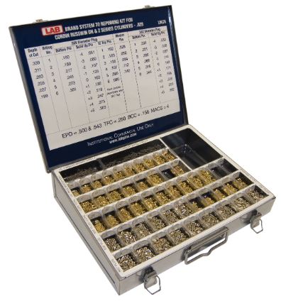 LAB LIKCR Pin Kit, Corbin Russwin System 70 DH & Z (Metal Wedge)