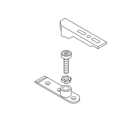 Rixson 608011A Concealed Overhead Closer Bottom Pivot Package