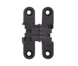 Soss 204CUS19 Invisible Hinge 204 Series US19 - Black E-Coated