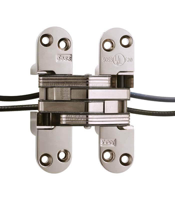 SOSS 218PTUS14B Power Transfer Invisible Hinge 218 Series, Bright ...
