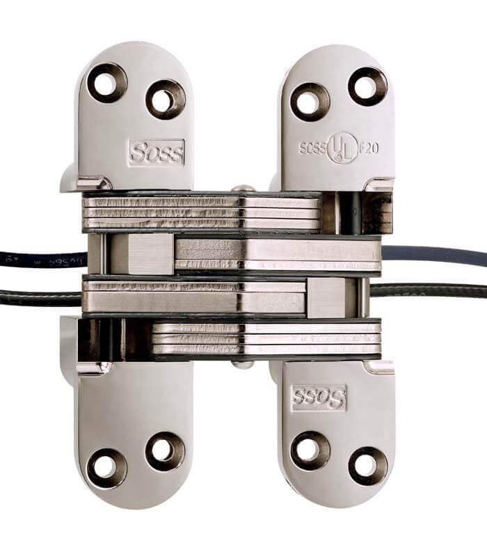 SOSS 220PTUS14B Power Transfer Invisible Hinge 220 Series, Bright ...