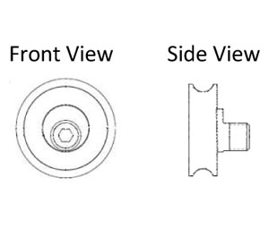 Stanley 411499 Load Wheel Assy