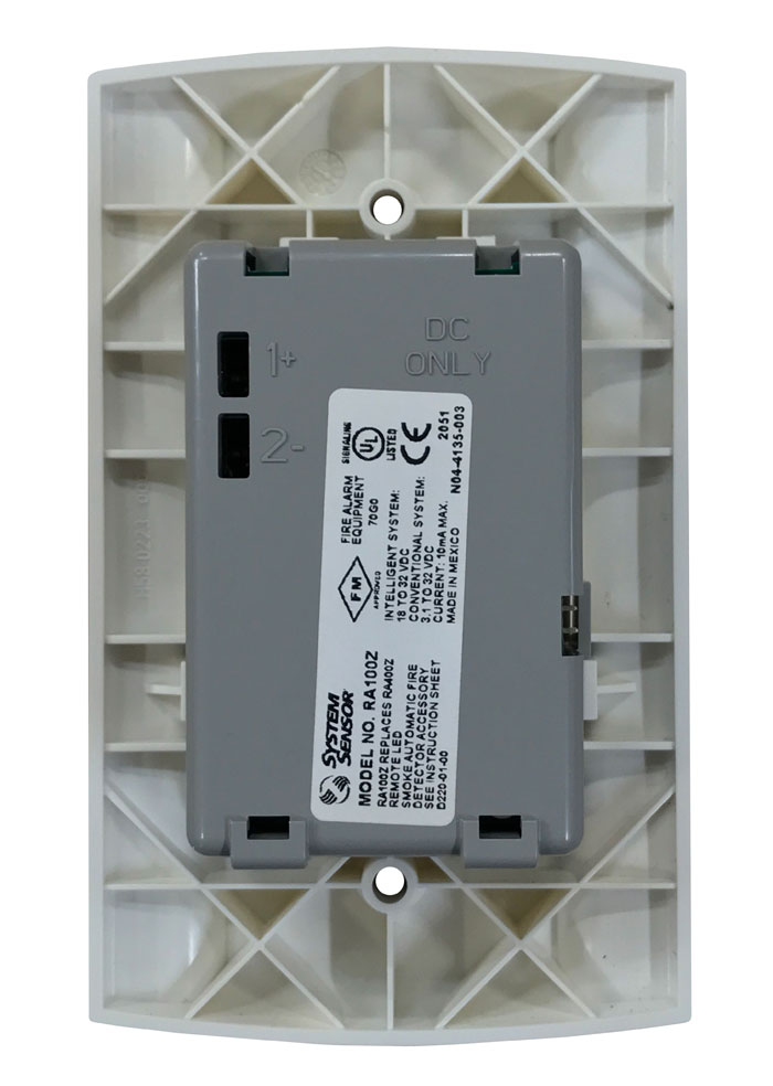 System Sensor RA100Z Duct Smoke Detector Accessories - Remote LED