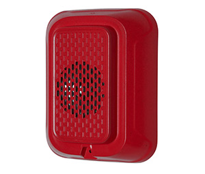 System Sensor HRL-LF Low Frequency Sounder - Wall, Red