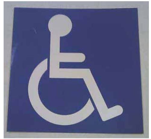 Tormax US801204 Handicap Window Decal