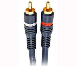 Steren Electronics STN-254210BL 3' Python Dual RCA Audio Cables