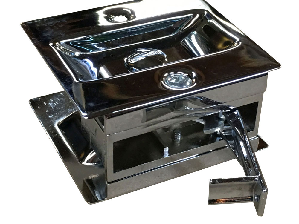 Trimco 1065 625 Pocket Door Pull with privacy function for 1-3/8" doors ...