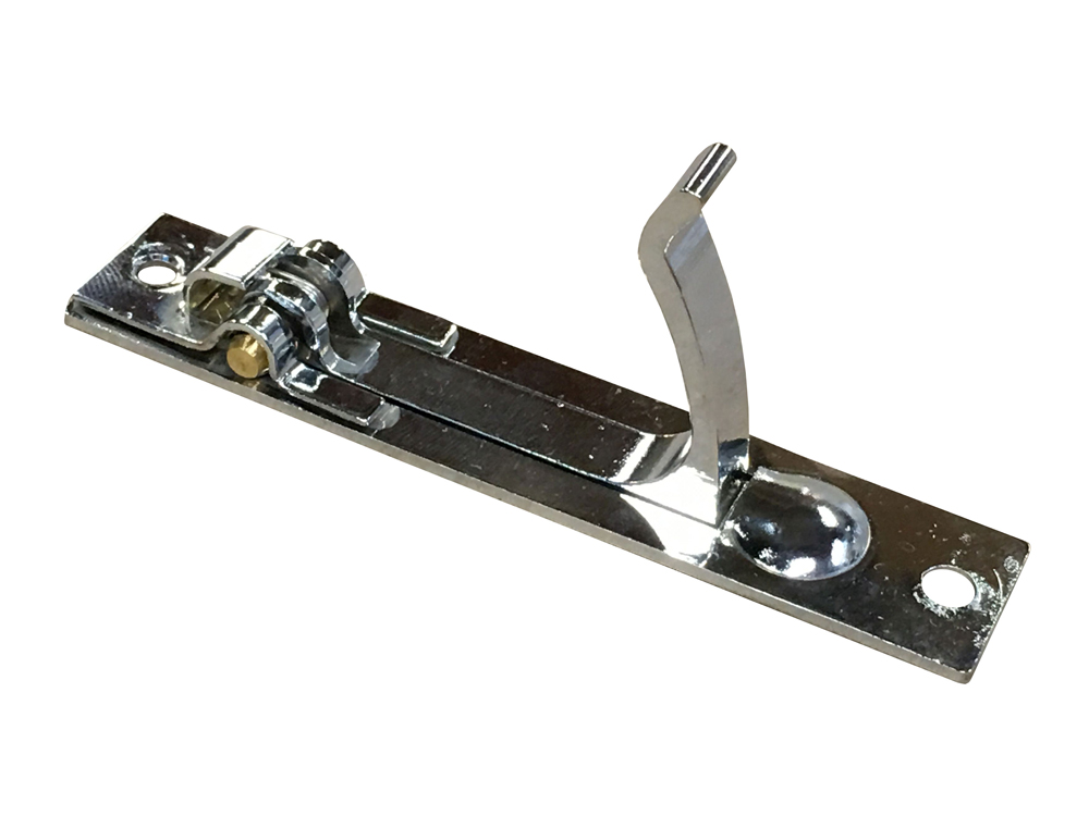 Trimco 1063 625 Concealed Center Door Pull 3-7/8" x 3/4" - Polished Chrome