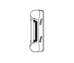 Ultra Hardware 41001 Storm Door Lock - Resilient Strike Keeper - White ...