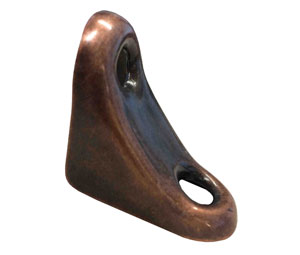 Ultra Hardware 95981 Chair Leg Brace - Antique Cooper Finish