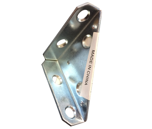 Ultra Hardware 96871 Zinc Corner Brace Plate