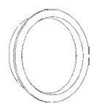 Ultra Hardware 60027 By-Pass Closet Finger Pull