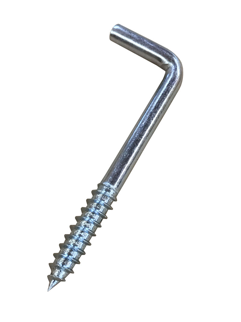 Ultra Hardware 61080 Card of 2 Zinc Plated Square Screw Hook