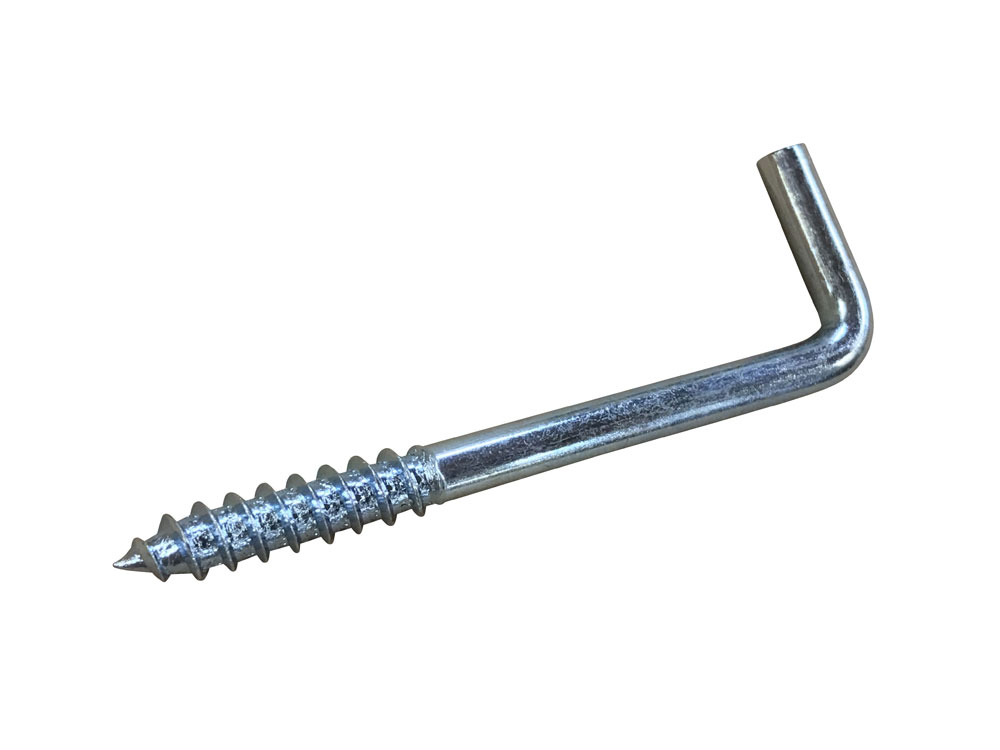 Ultra Hardware 61081 Card of 3 Zinc Plated Square Screw Hook