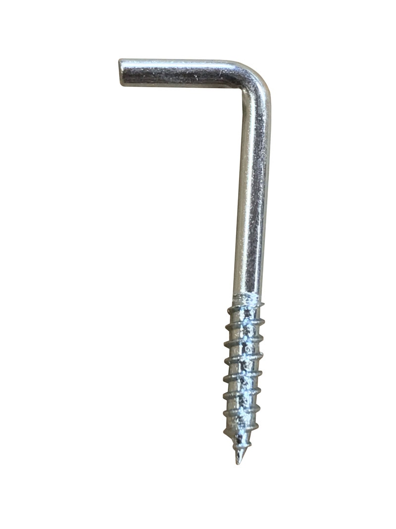 Ultra Hardware 61083 Card of 10 Zinc Plated Square Screw Hook