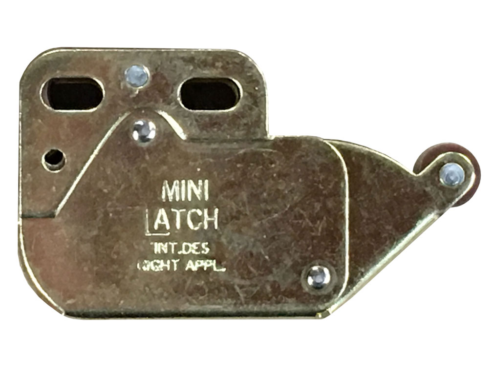 Ultra Hardware 96880 Mini Touch Magnetic Latch-Brass Plated-Polybagged