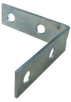 Ultra Hardware 16410 Card of 4 Heavy Gauge Corner Brace