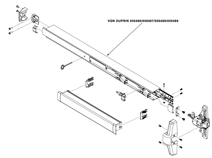 Von Duprin 98 Series Wiring Diagram Diysish
