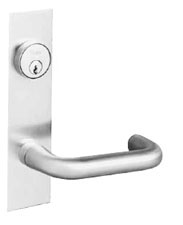 Yale 8822FL CRE Dormitory Escutcheon Mortise Lock Lever Trim