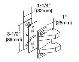Yale 793 Rim Strike for Doors Pairs