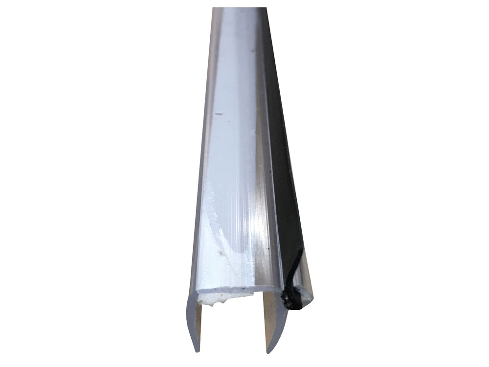 Zero 134 24" PVC Glass Edge Protection with Neoprene Lip insert for ...